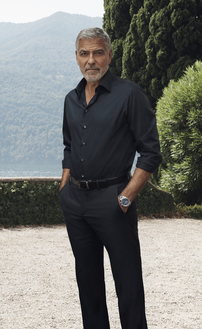 George Clooney y Hyun Bin protagonizan la campaña Omega Speedmaster '57 ...